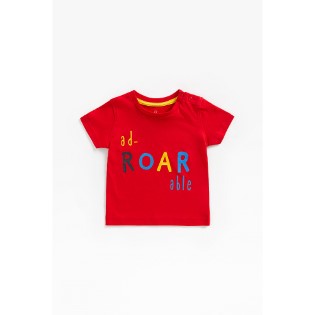 Mothercare red ad-roar-able t-shirt: Mothercare Thailand - มาเธอร์แคร์,nursery furniture ...